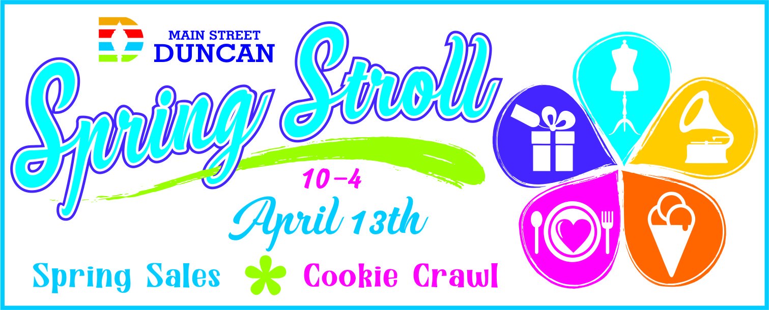 Main Street Duncan Spring Stroll - Duncan Convention & Visitor's Bureau