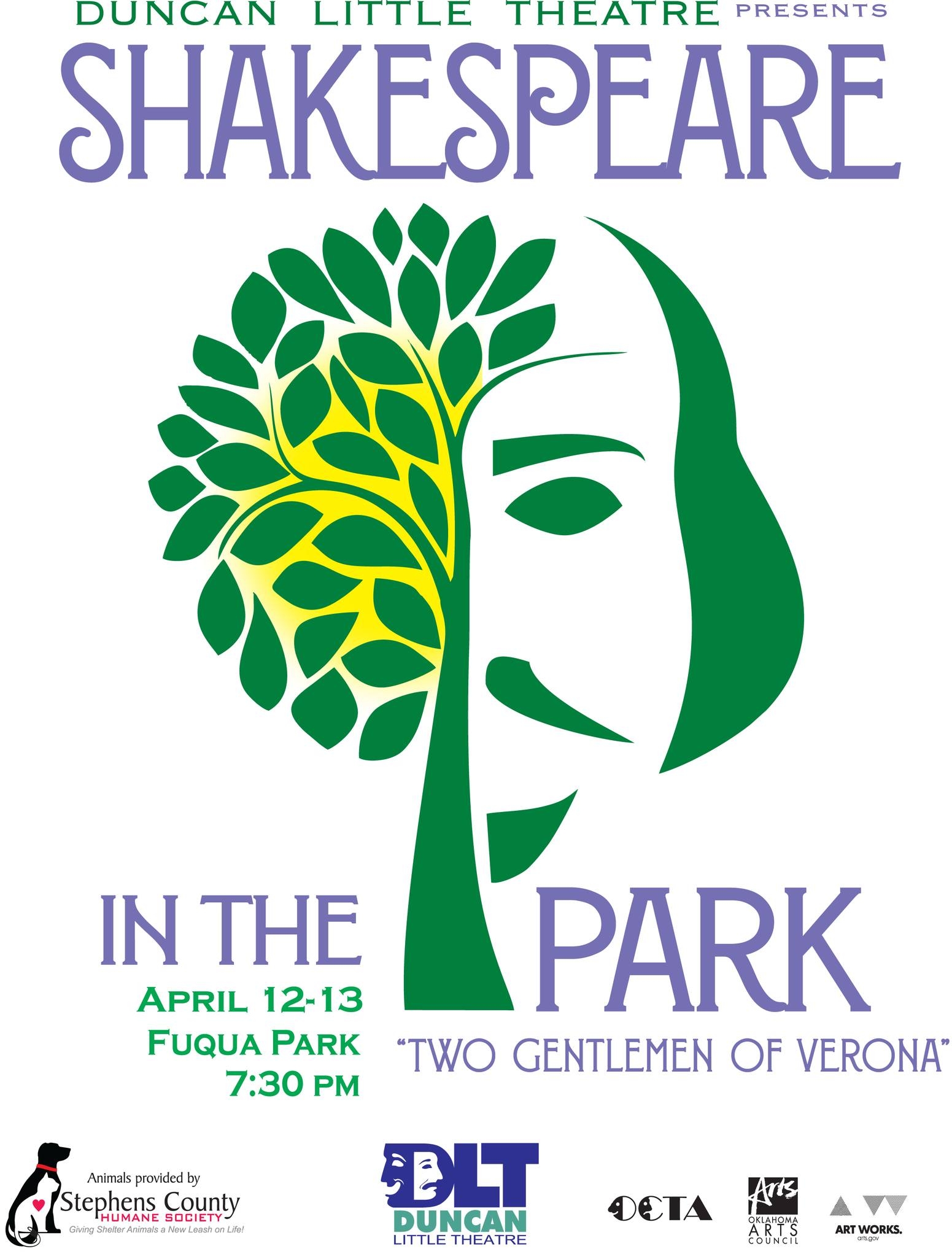 Duncan Little Theatre Shakespeare in the Park - Duncan Convention ...